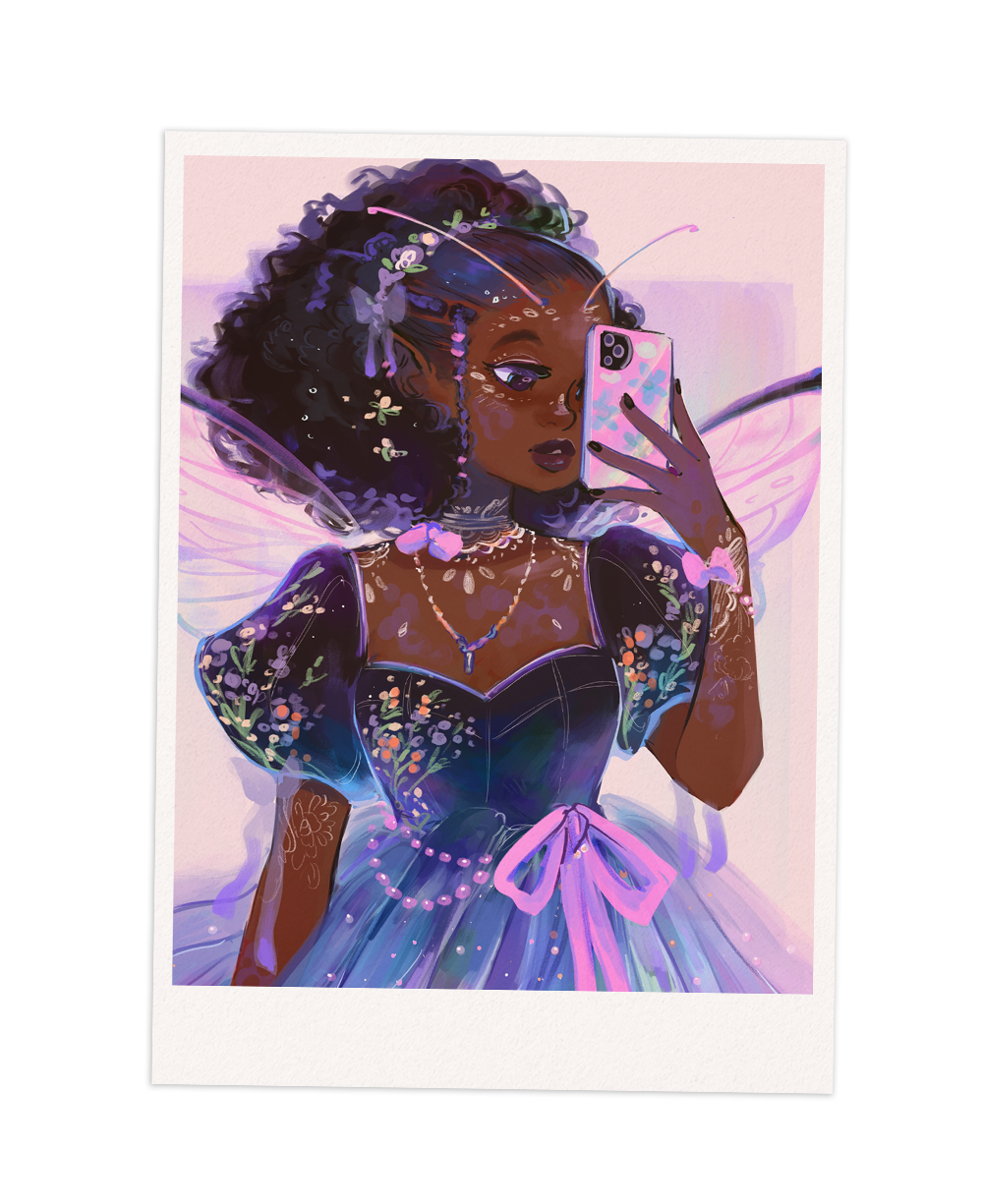 Fairy Selfie – GDBEE.ART